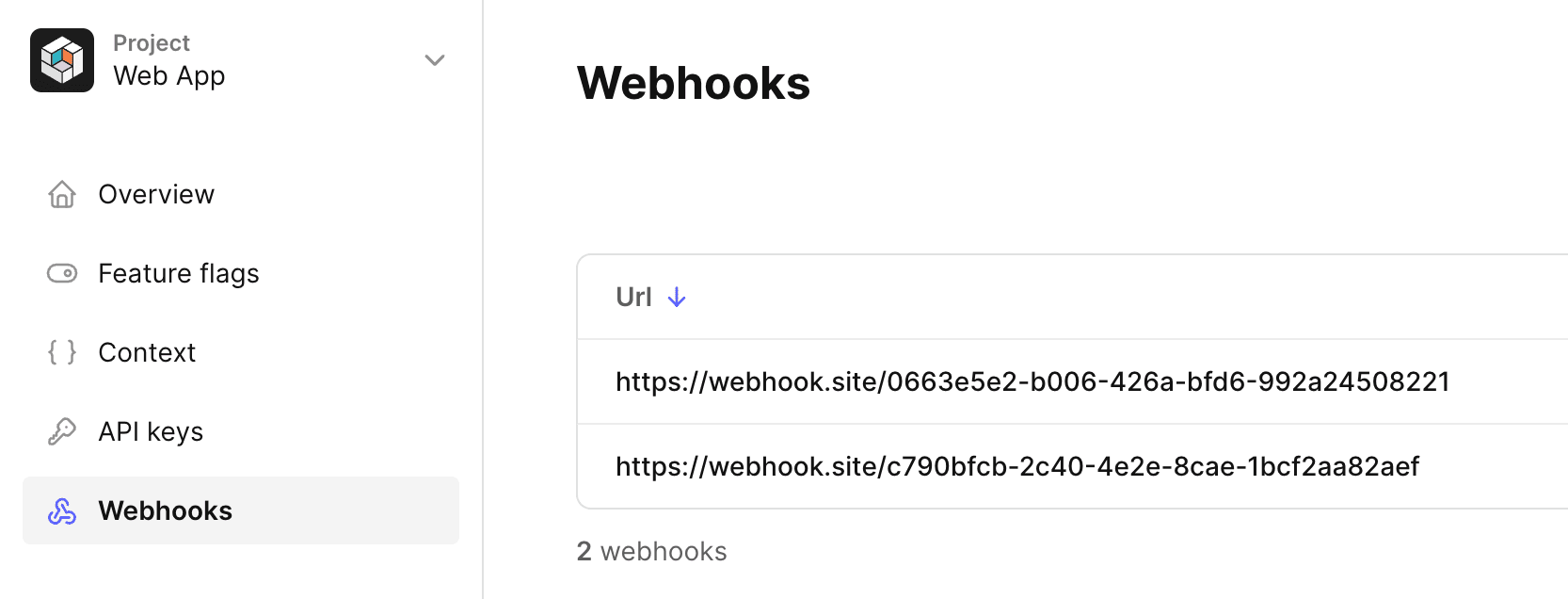 Webhooks | Tggl Developer Hub